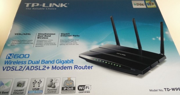 Modem roteador TP-LINK N600 TD-W9980 ADSL(1/2+) VDSL2 Dual Band WiFi | Tudo vem da China